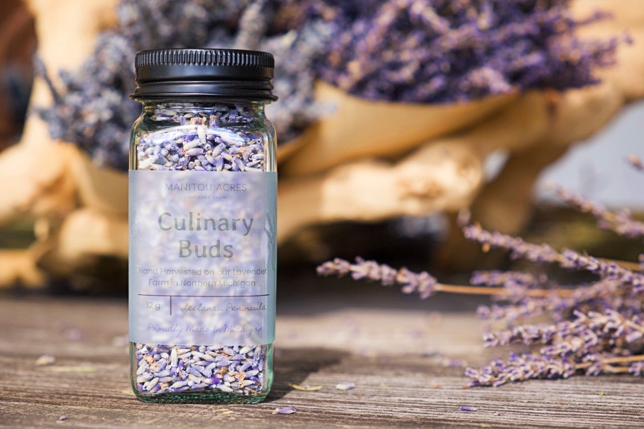 English Lavender Culinary Buds – Manitou Acres Lavender Farm