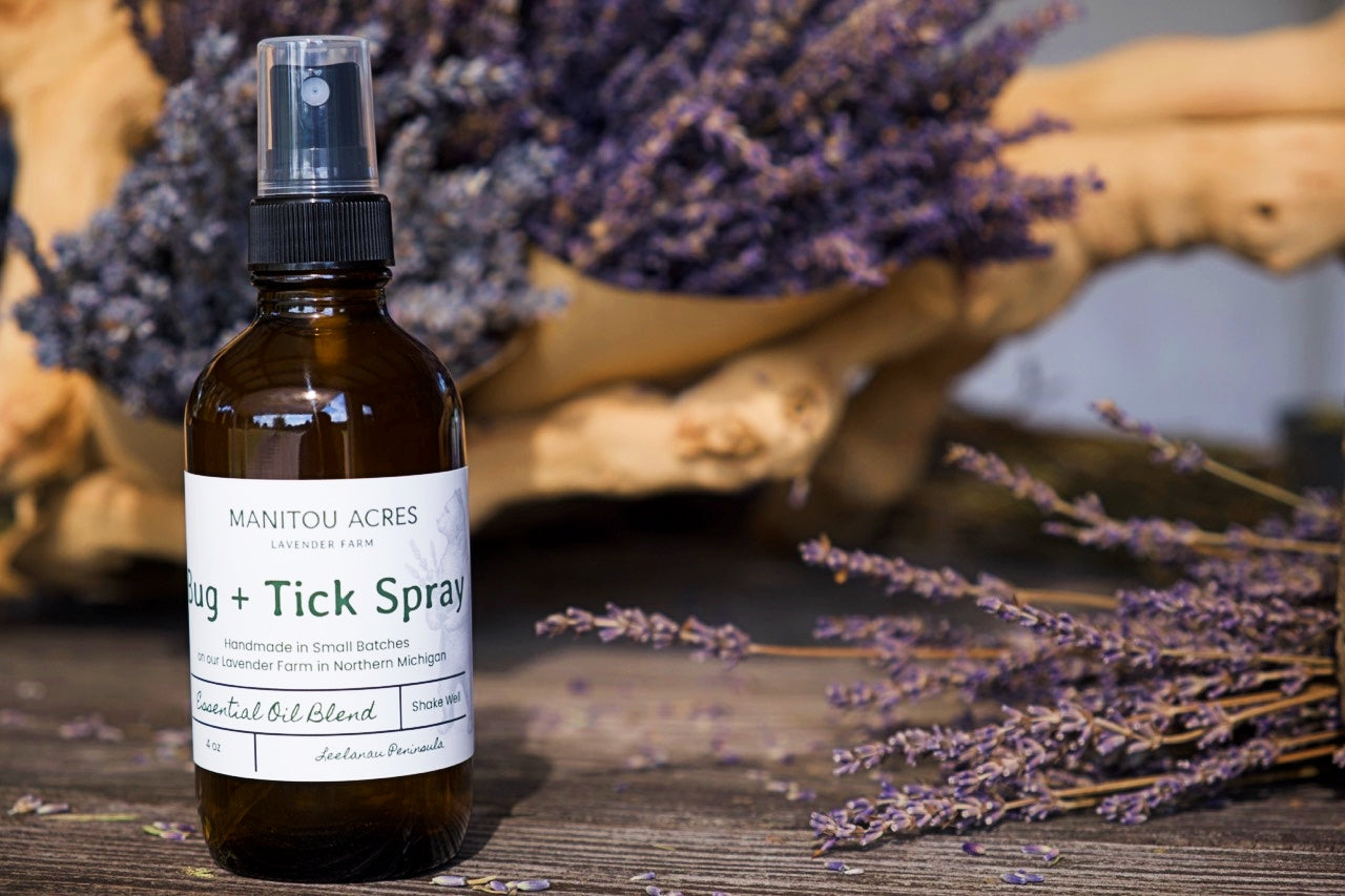 Bug + Tick Spray – Manitou Acres Lavender Farm